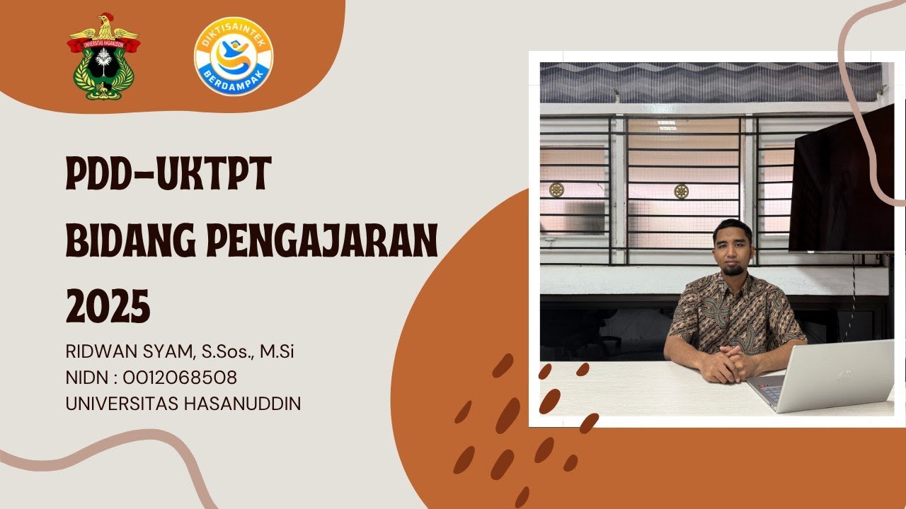 PDD-UKTPT2025-Serdos-Ridwan Syam-UNHAS - YouTube