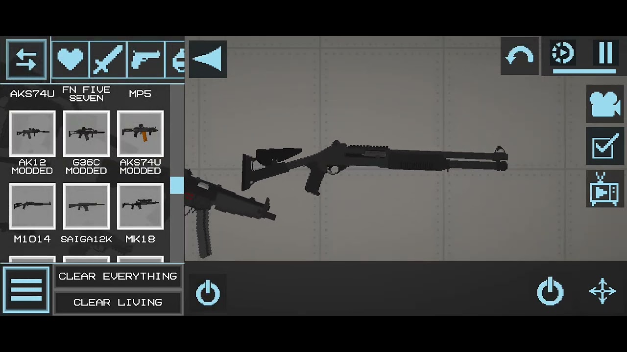 pack de todas las armas de free fire para melón playground - YouTube