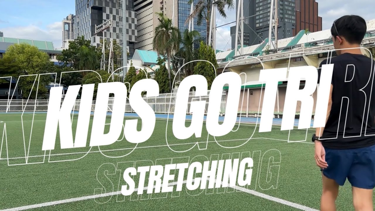 Static Stretches by Coach Bank | Kids Go Tri - YouTube