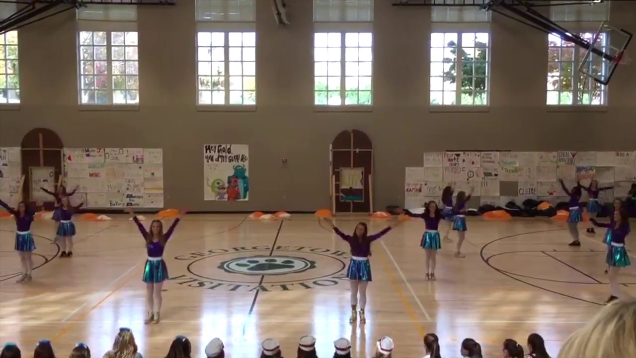 Gold Team Cheer - Fall 2017 - YouTube