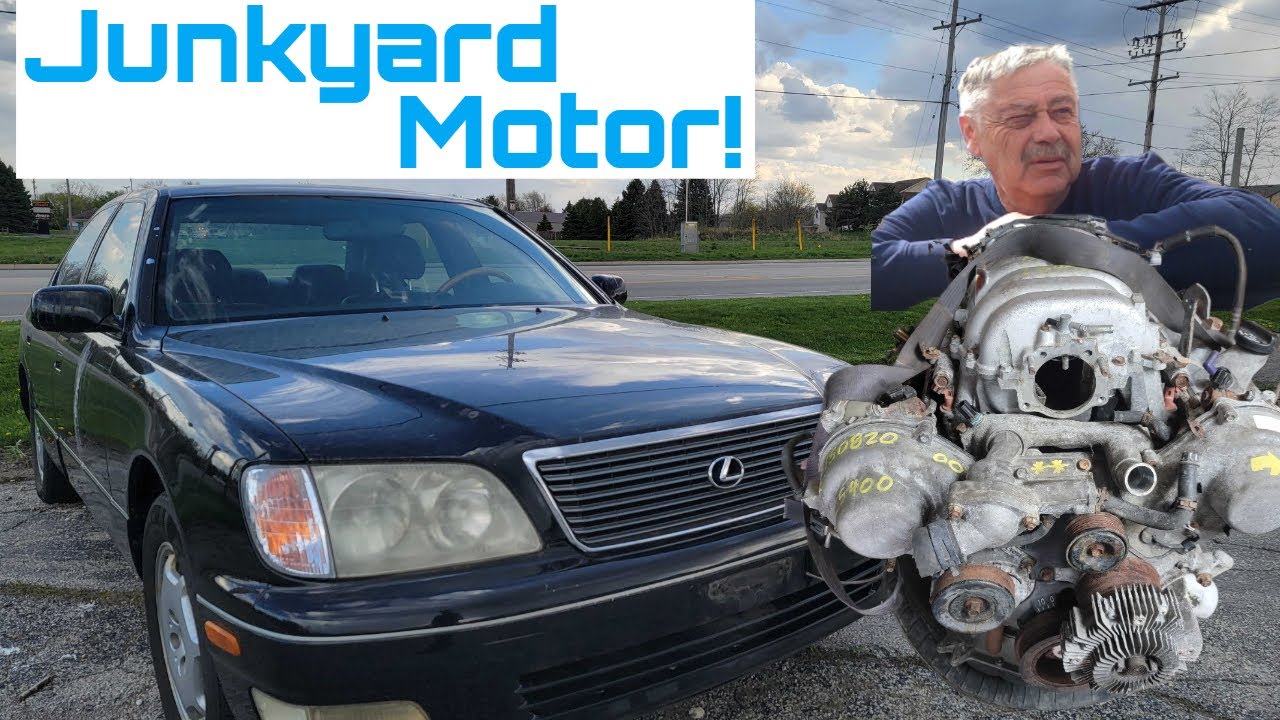 Testing Used Engine Before Buying Borescope How TO 1998 Lexus LS400 ...