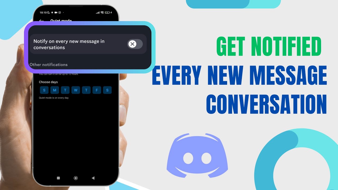 Get Notified On Every New Message Conversation On Discord ...