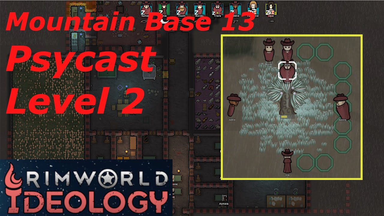 Rimworld Playthrough Episode 13 / Mountain Base (Psycast Level 2) - YouTube