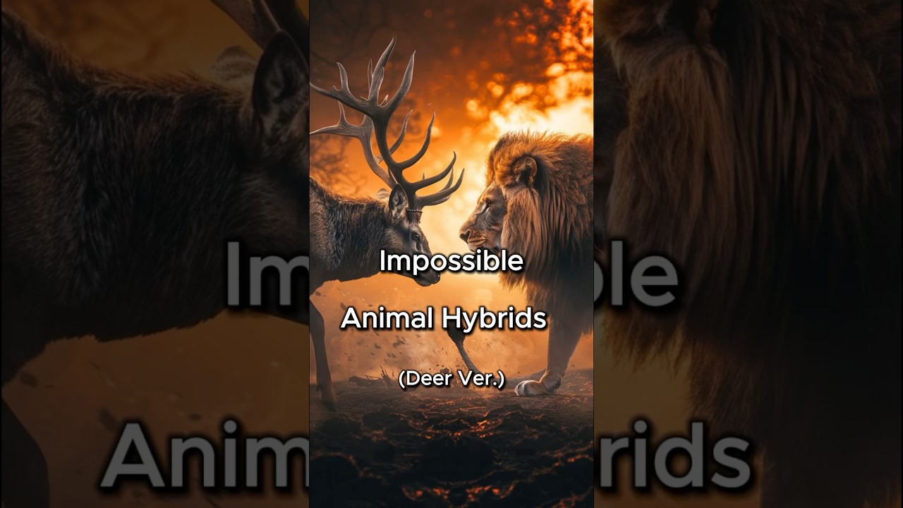 Impossible Animal Hybrids (Deer Ver.) - YouTube
