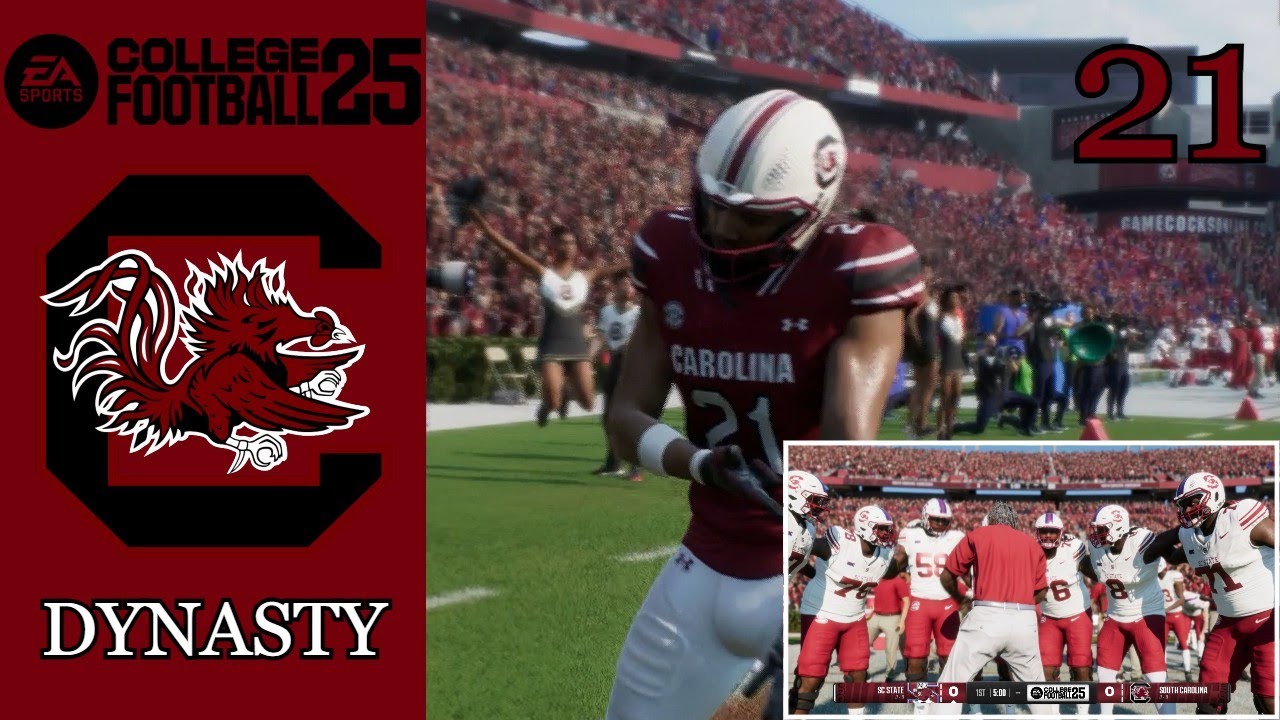 HISTORY IN FCS MATCH VS SC STATE! - EA Sports College Football 25 South ...