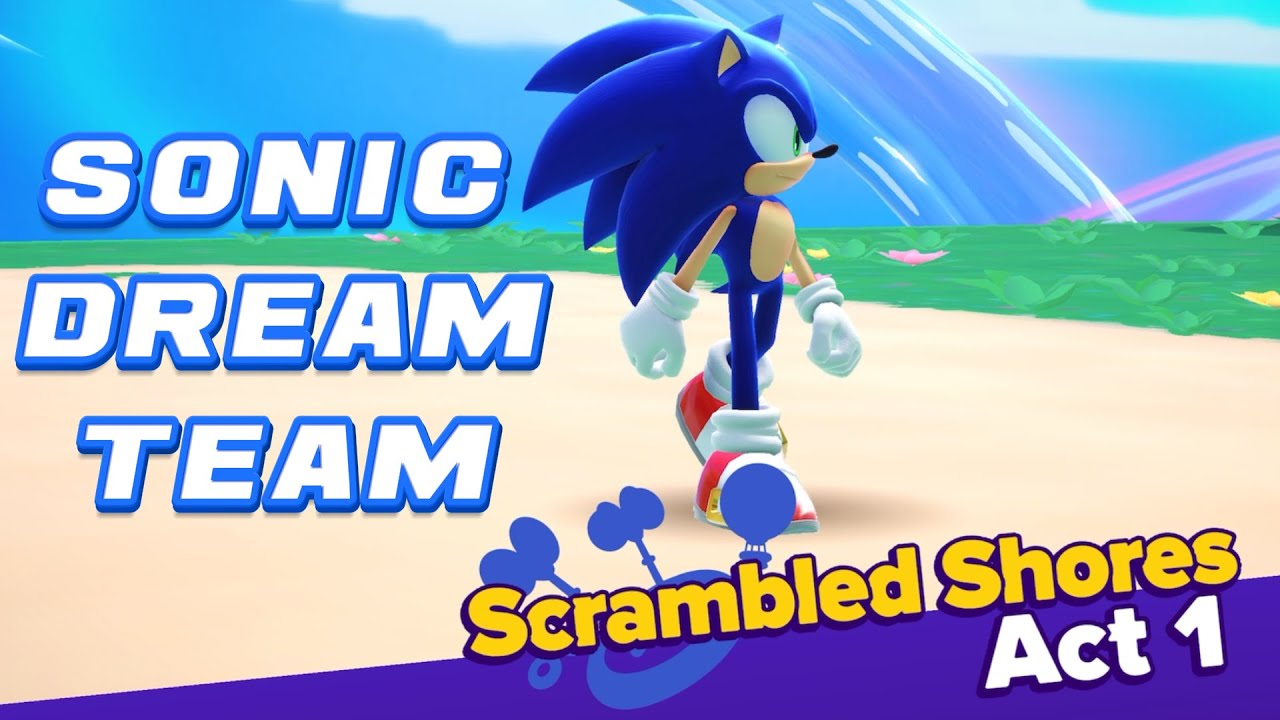 Sonic Dream Team - Scrambled Shores Act 1 | Full Gameplay | No ...