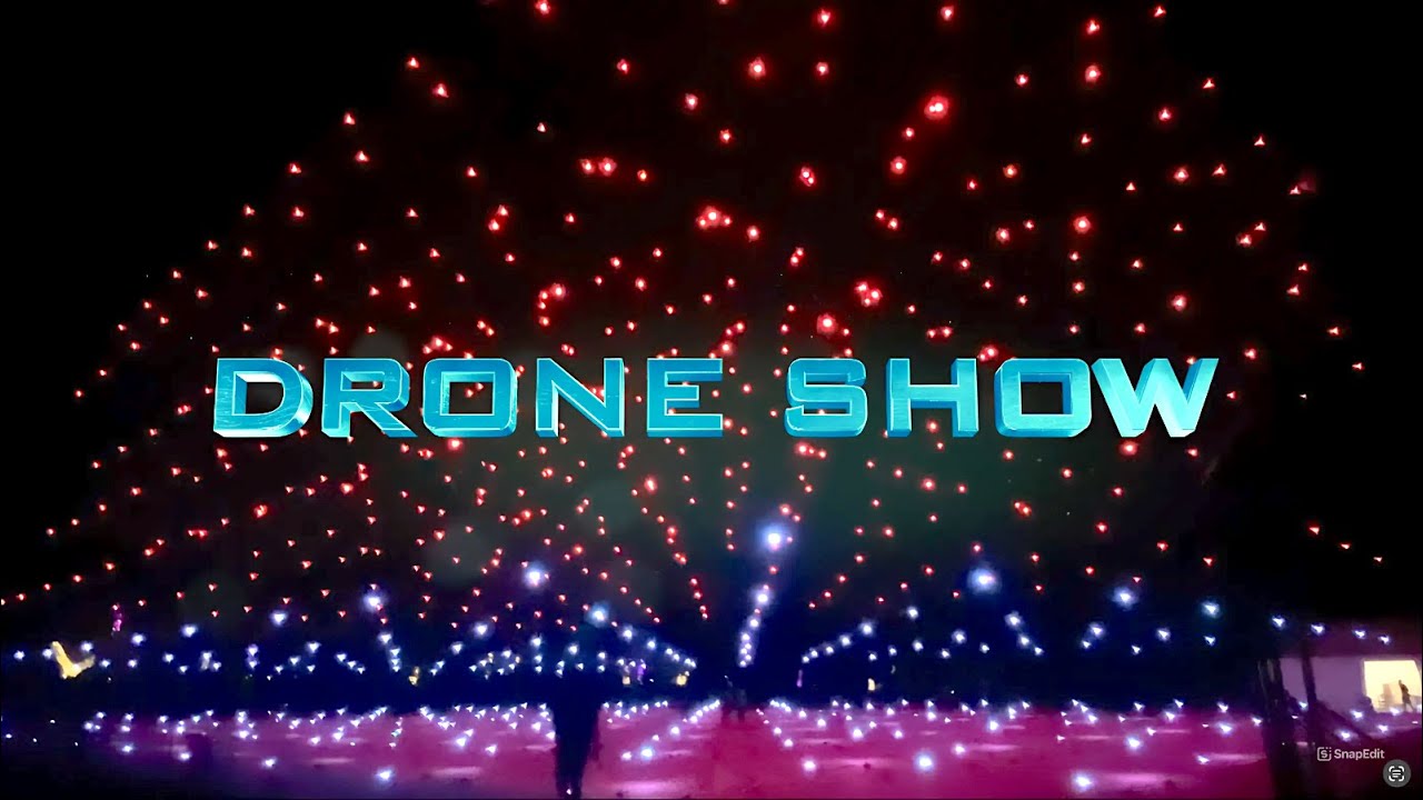 India's Best Drone Show 🔥- Mysuru Dasara 2024 - YouTube