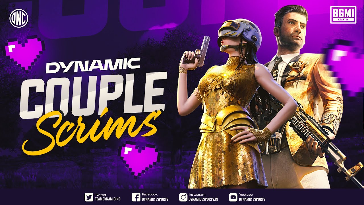 DYNAMIC COUPLE SCRIMS | 1000 PRIZEPOOL - YouTube