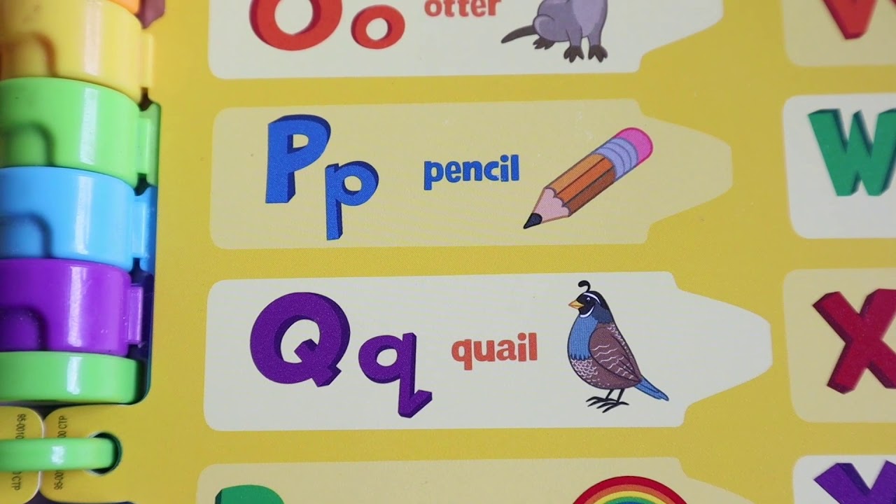 A B C D | Learn ABCD with TOY BOOKs - YouTube