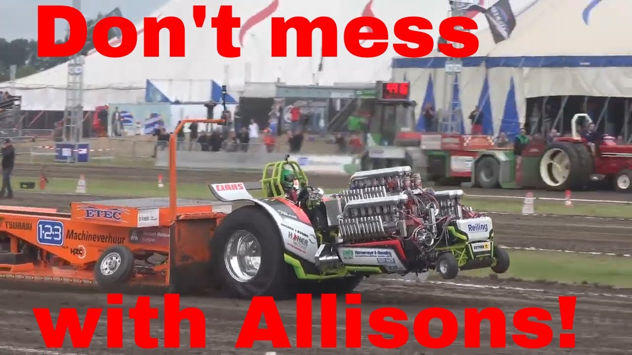 Tractor Pulling Made 2018 - BAE Hemi vs Allison - YouTube