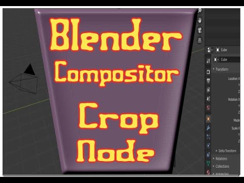 Blender Compositor Crop Node: Baltimore - YouTube
