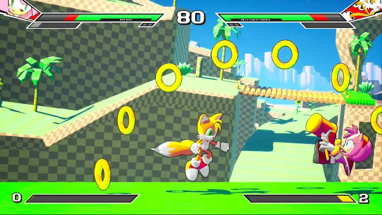 AMY vs TAILS (Hardest Difficulty) Sonic Smackdown Definitive Edition ...