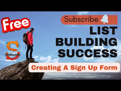 Creating A Sign Up Form - YouTube