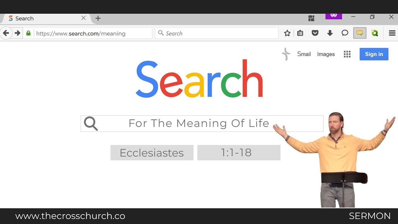Search for the Meaning of Life - YouTube