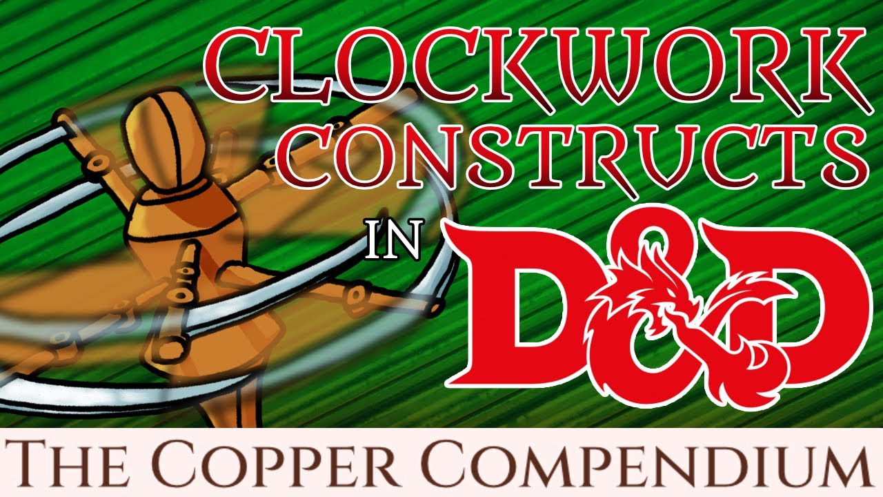 Dandd Needs More Constructs Youtube 6287