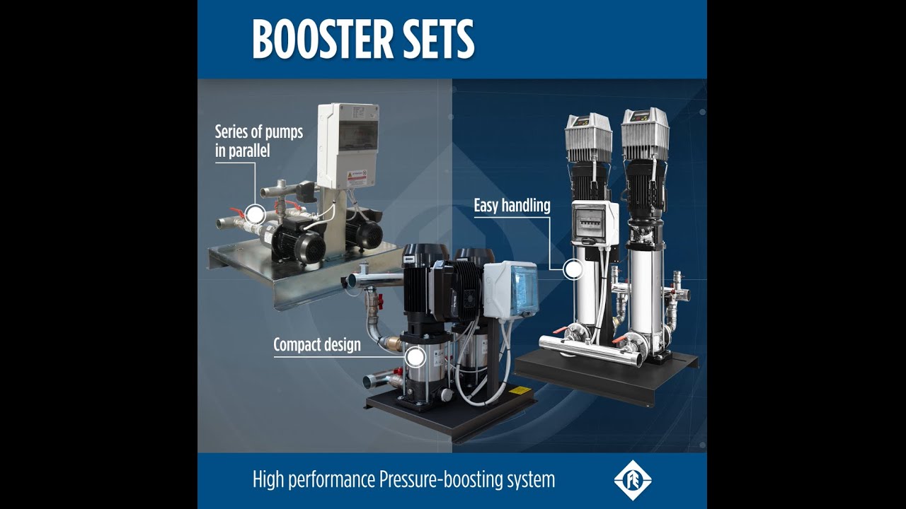 High level boosting with Franklin Electric Pressure Boosting systems ...
