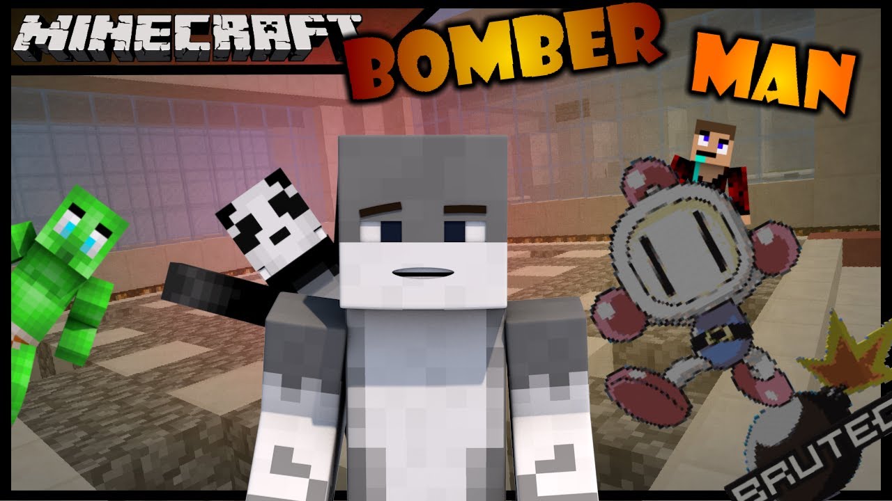 Minecraft: MiniGame: BomberMan w/TheMinecraftBatch & byBrutec - YouTube
