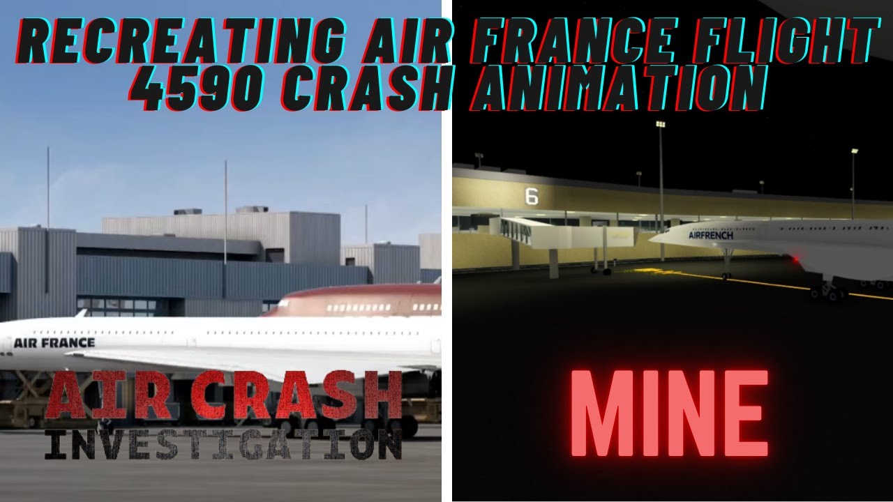 Recreating Air France Flight 4590 ACI Animation in PTFS - YouTube