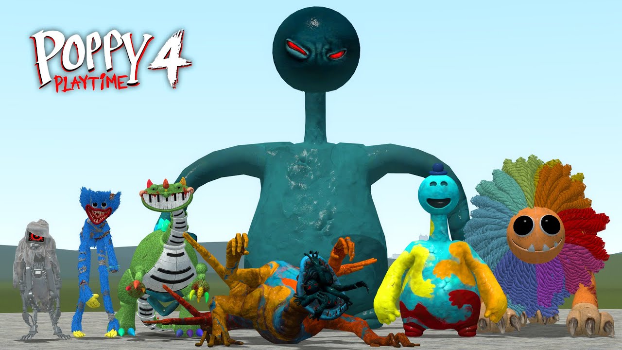 NEW THE KIDS INSIDE DOEY POPPY PLAYTIME CHAPTER 4 in Garry's Mod! - YouTube