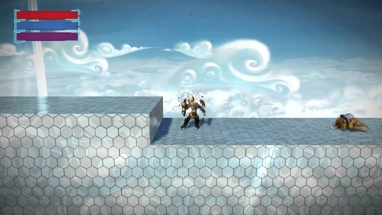 Project Spark 2D Action Platformer Character Test 4 - YouTube