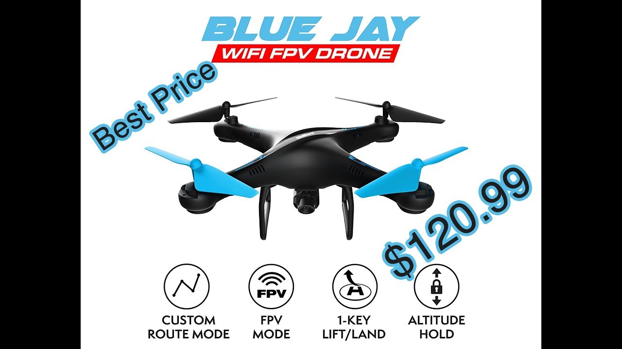 Best Drone Under $120- Blue Jay HD Drones with Camera - YouTube