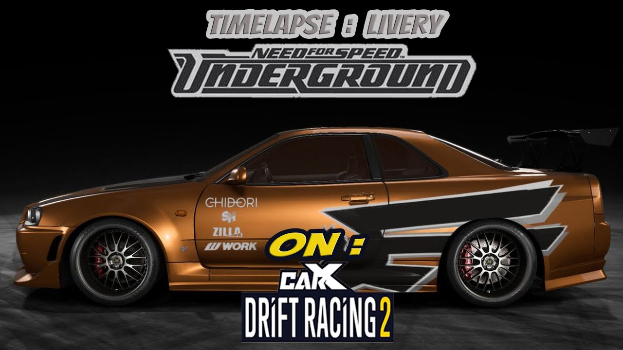 Nissan Stagea R34 Wagon Build Livery (Timelapse) - CarX Drift 2 - YouTube