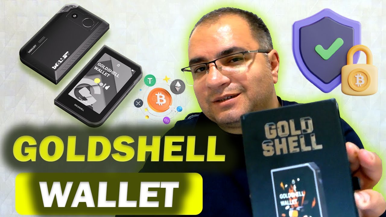 GOLDSHELL Wallet | Your Bedrock of Crypto | Physical Cold Wallet - YouTube