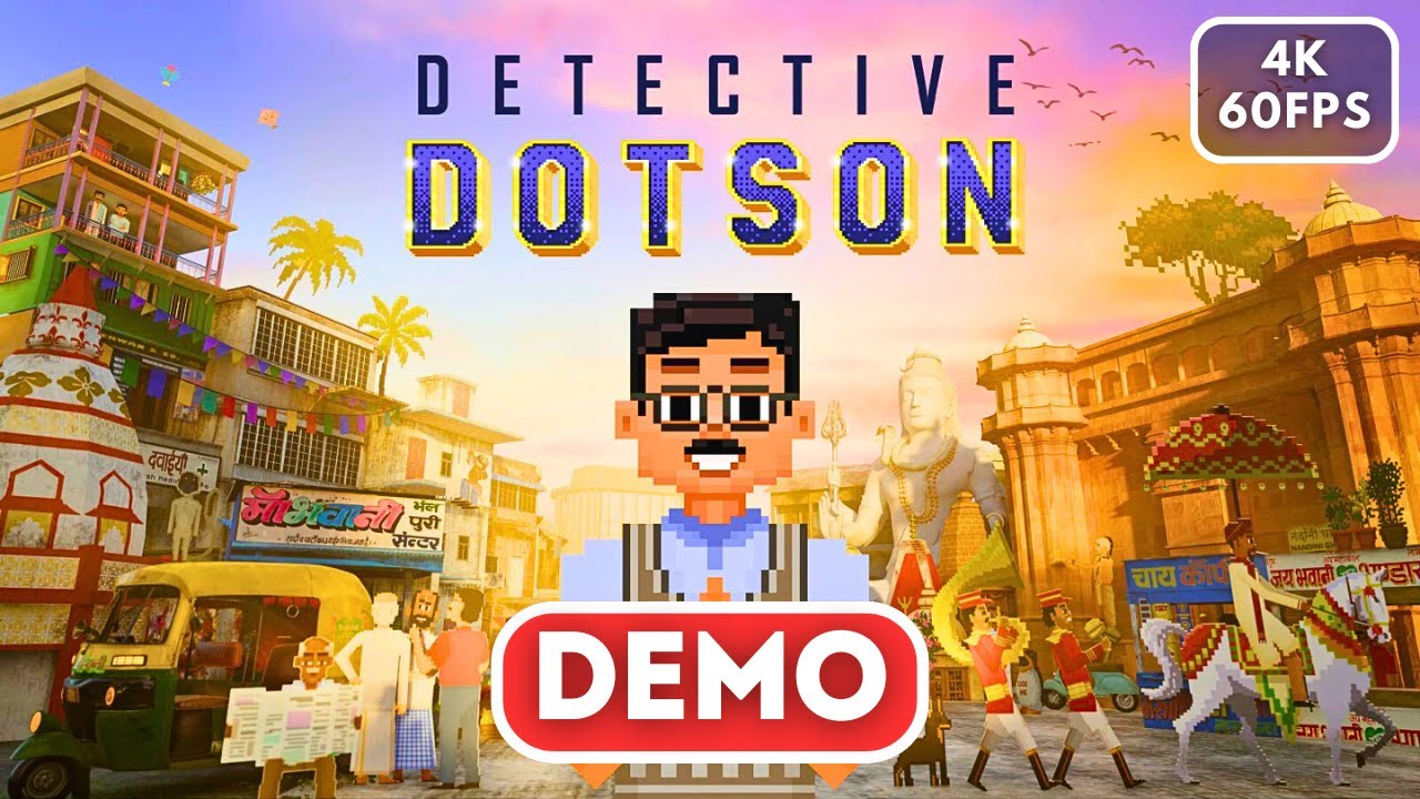 DETECTIVE DOTSON Gameplay Walkthrough FULL DEMO【4K 60FPS】No Commentary ...