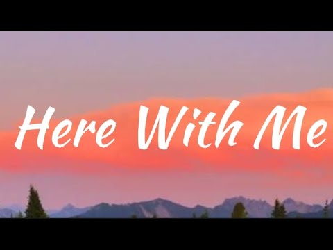 D4vd - Here With Me (Lyrics) - YouTube
