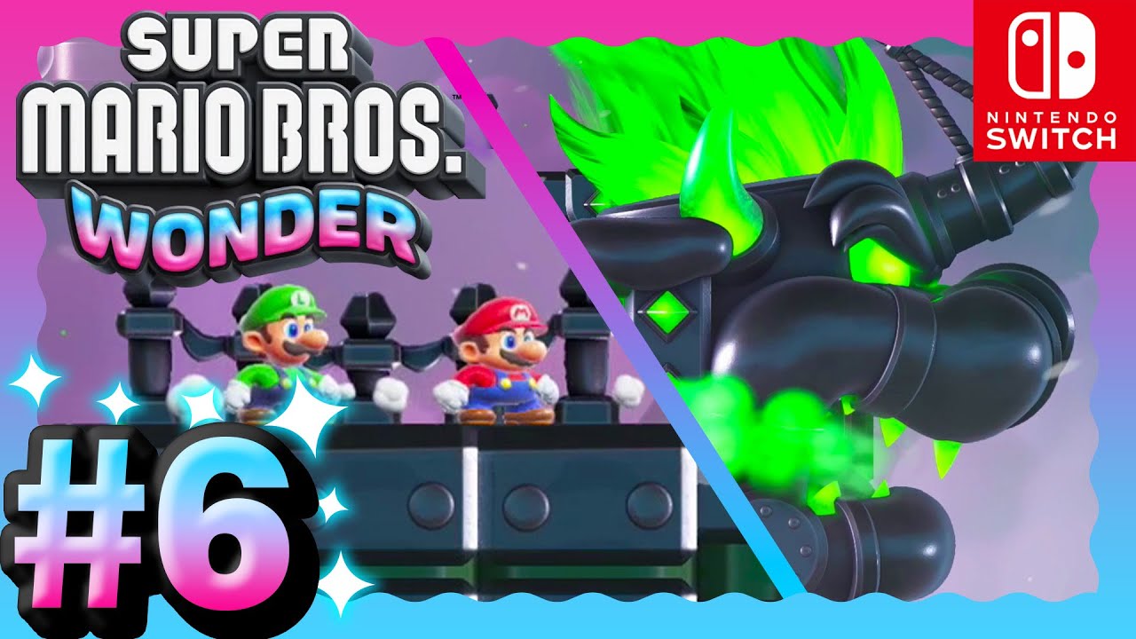 ¡ASALTAMOS el BARCO de BOWSER! - Super Mario Bros. Wonder (6 ...
