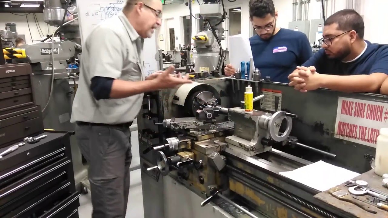 Learning the lathe. - YouTube