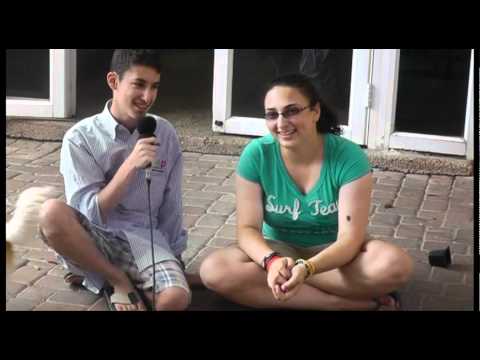 eCamp - Israeli summer camp - session 3 2011 video workshop - Frisbee D day