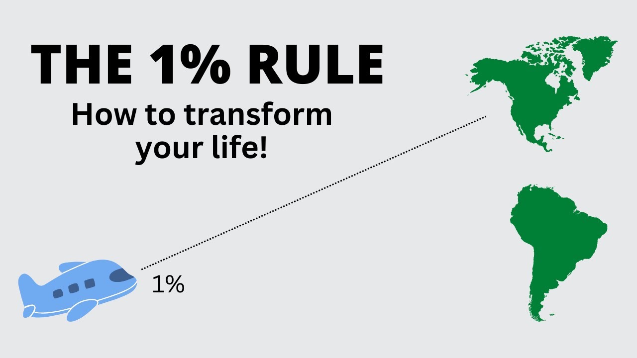 The 1% Rule - How To Transform Your Life Forever - YouTube