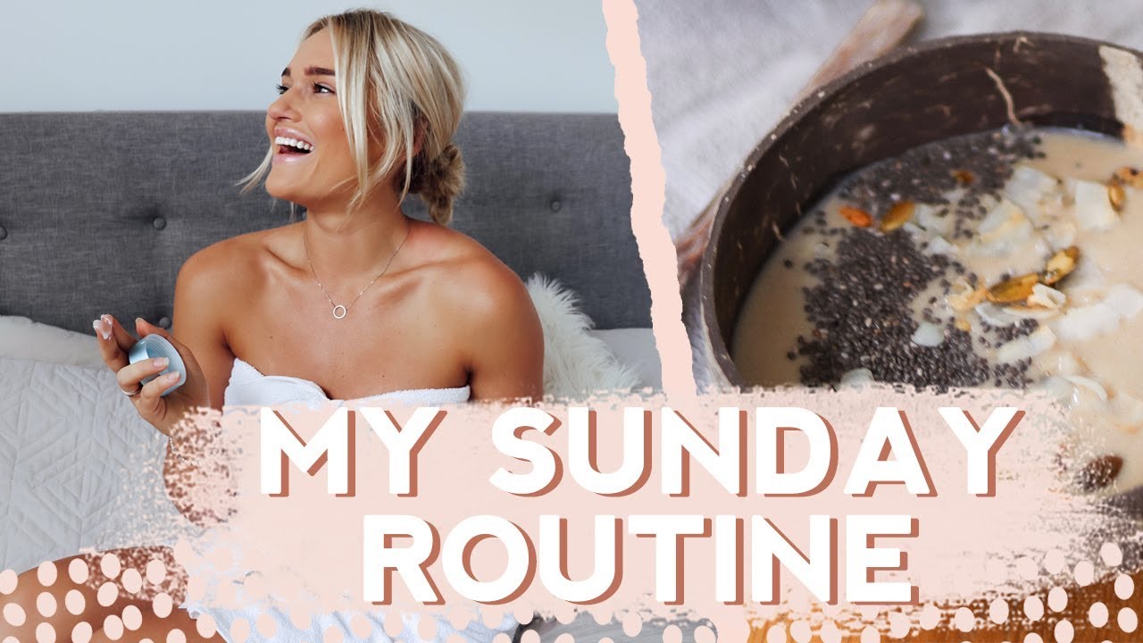 My Productive Sunday Routine II Reset Your Week!! - YouTube