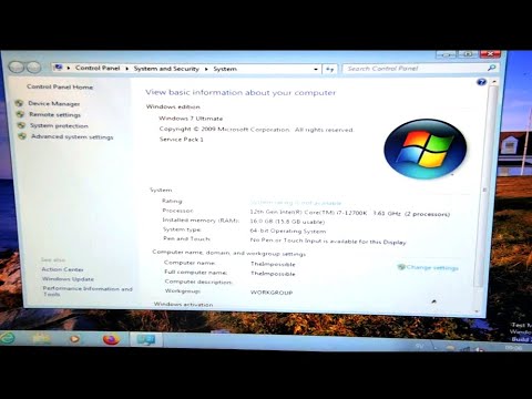 Windows 7 UEFI Class 3 | no CSM *PROOF* - YouTube