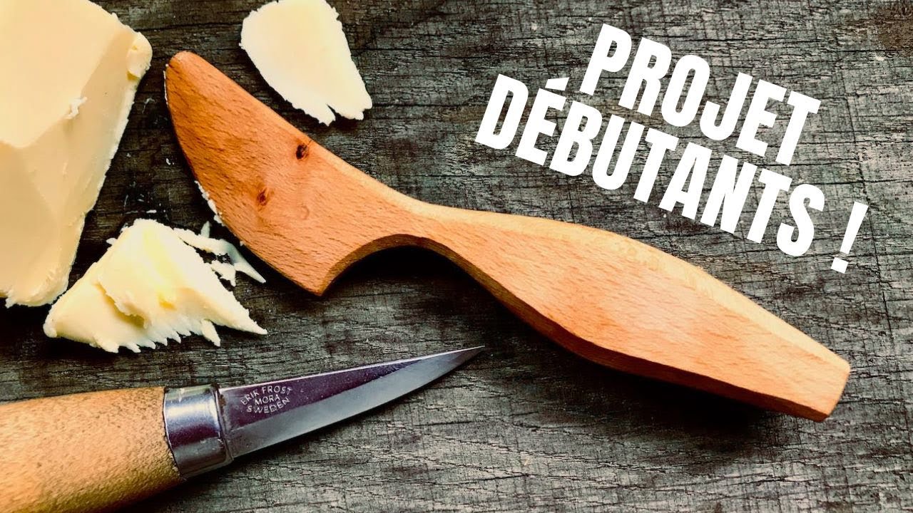 Apprenez à sculpter au couteau avec un projet facile : un couteau à ...