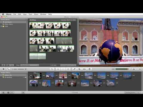 iMovie Tutorial: Import From iPhoto - YouTube