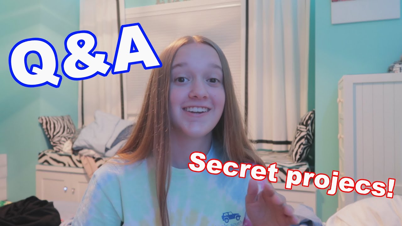 Q&A with Emma Besl! *exposing secret projects* - YouTube