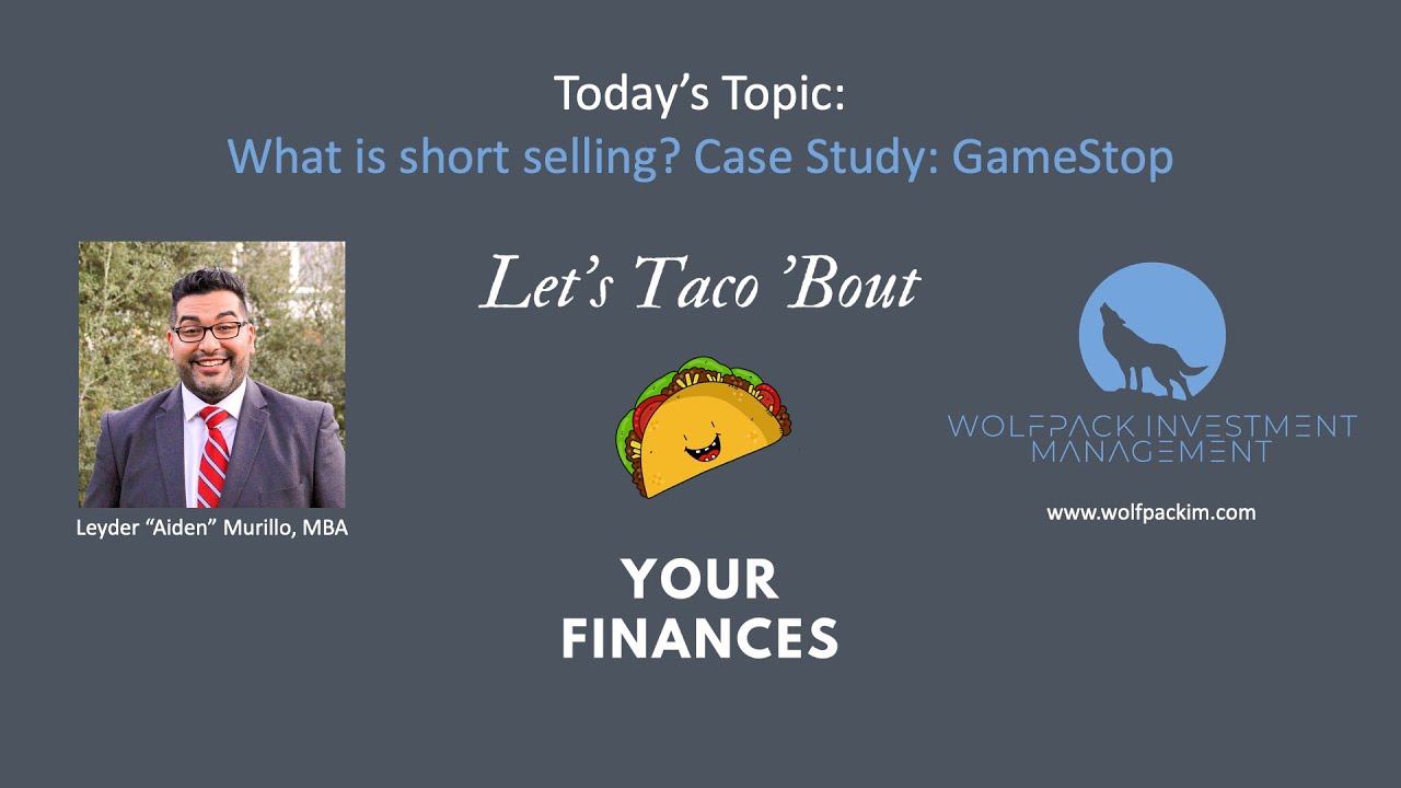 What is short selling? Case Study: GameStop - YouTube