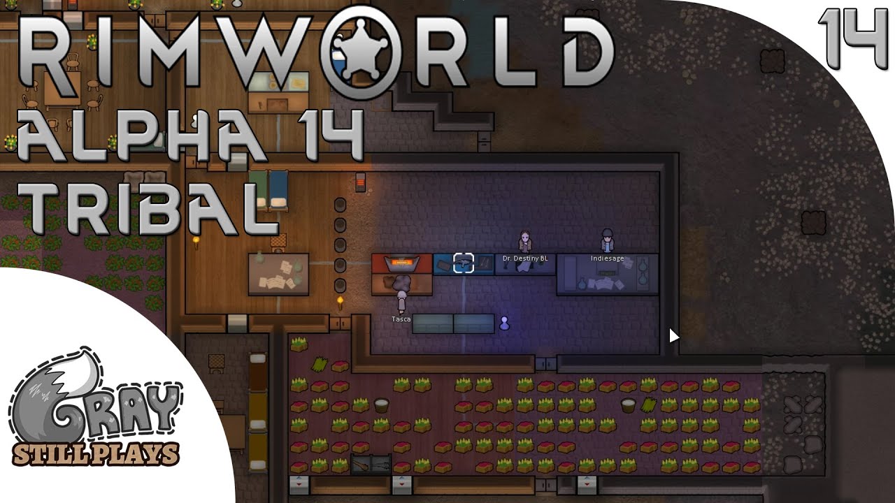 Rimworld Alpha 14 Tribal | Mining is Awesome, We Hit the Plasteel ...
