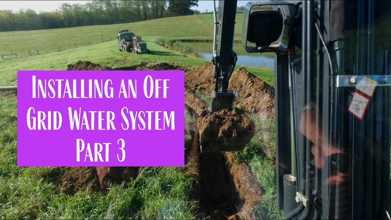 RPS400 Off Grid Water System Install - Part 3 - YouTube