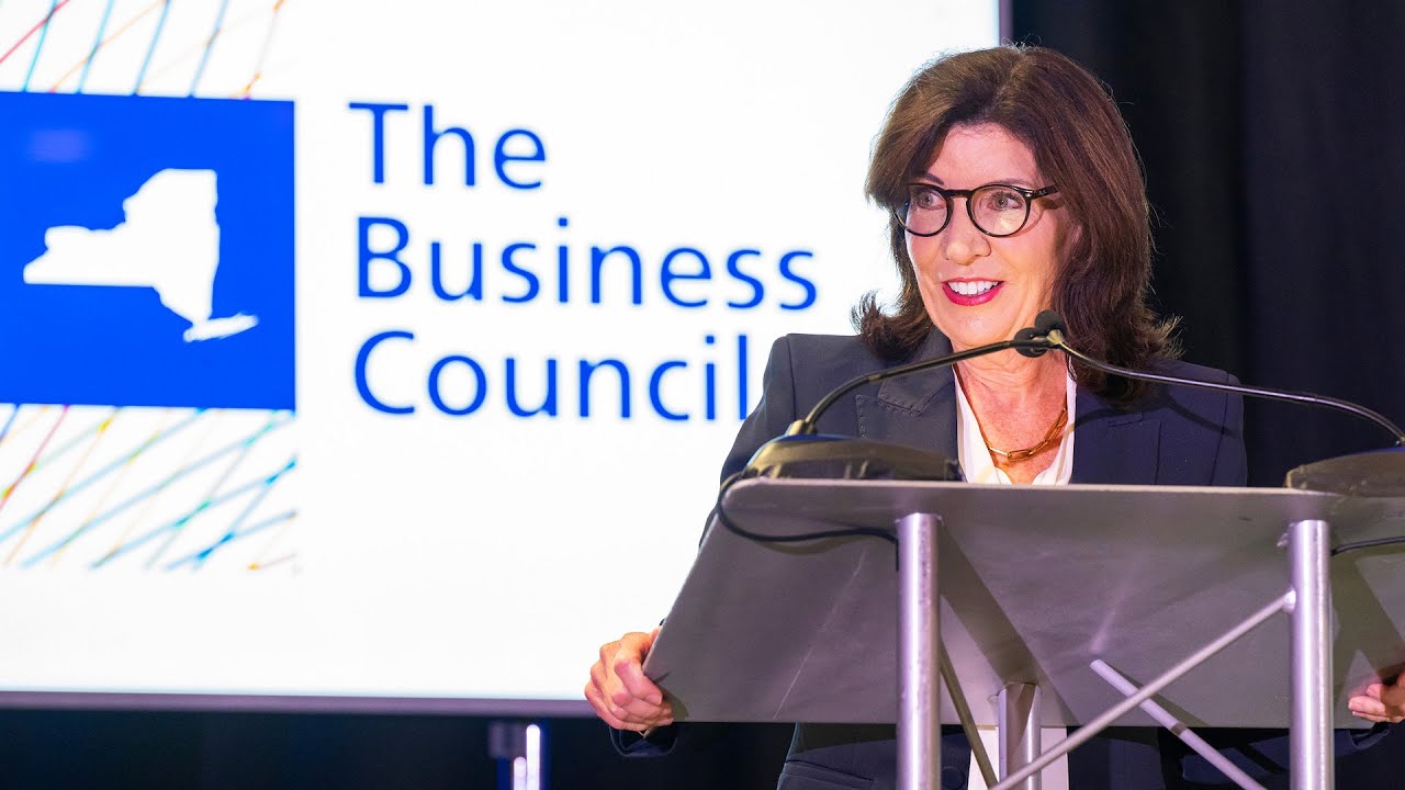 Governor Hochul Delivers Remarks at the Business Council of New York ...
