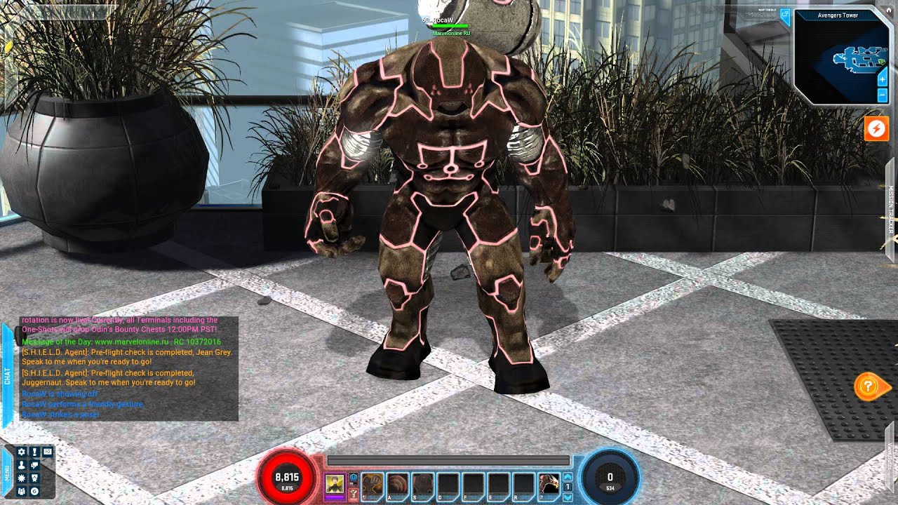 Marvel Heroes - Juggernaut - Fear Itself Costume - YouTube