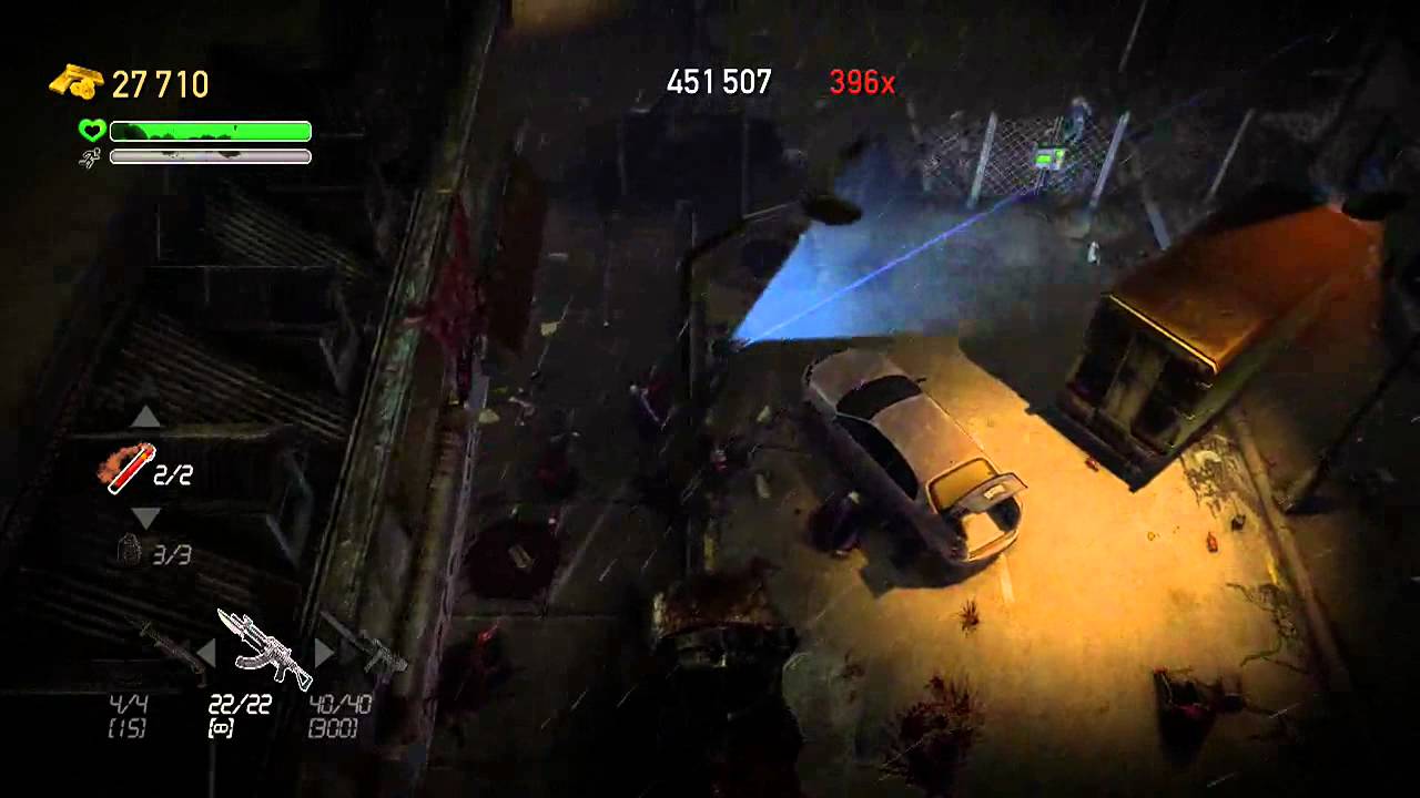 Dead Nation Gameplay PS4 - YouTube