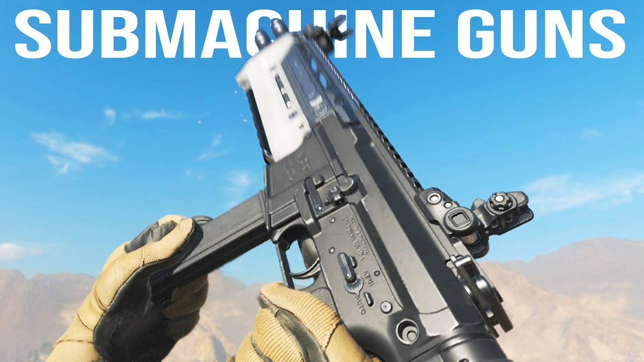 All SMG's in Call of Duty Modern Warfare 3 - YouTube