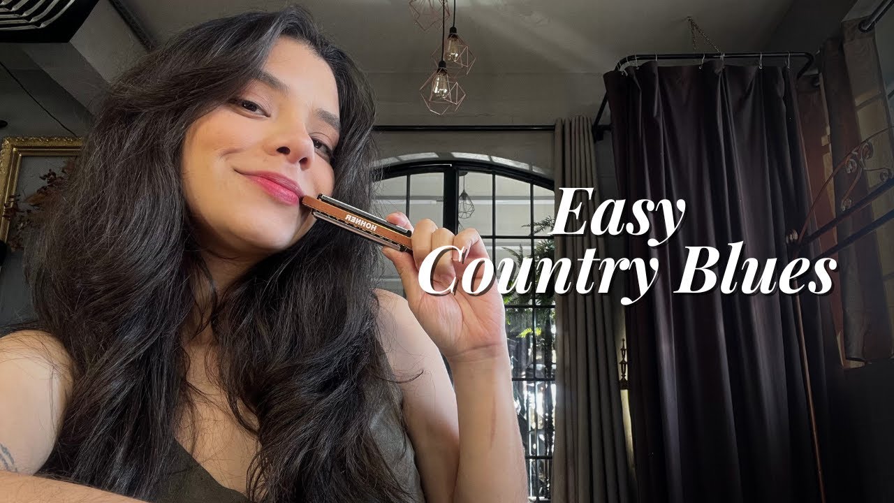 Easy Country Blues - Harmonica Tab | Amanda Ventura - YouTube