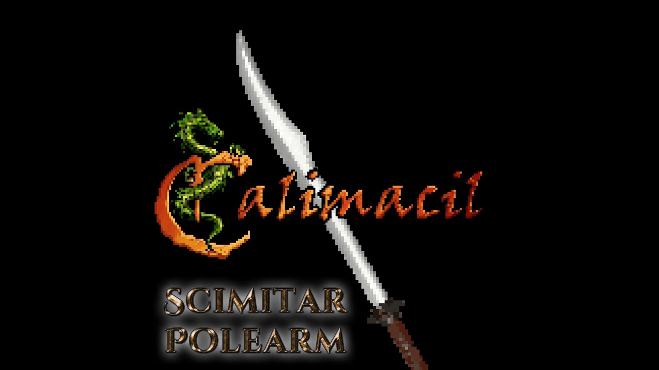 Calimacil Scimitar Polearm Unboxing - YouTube