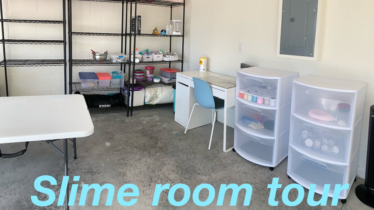 Slime room tour dos EUA! - YouTube