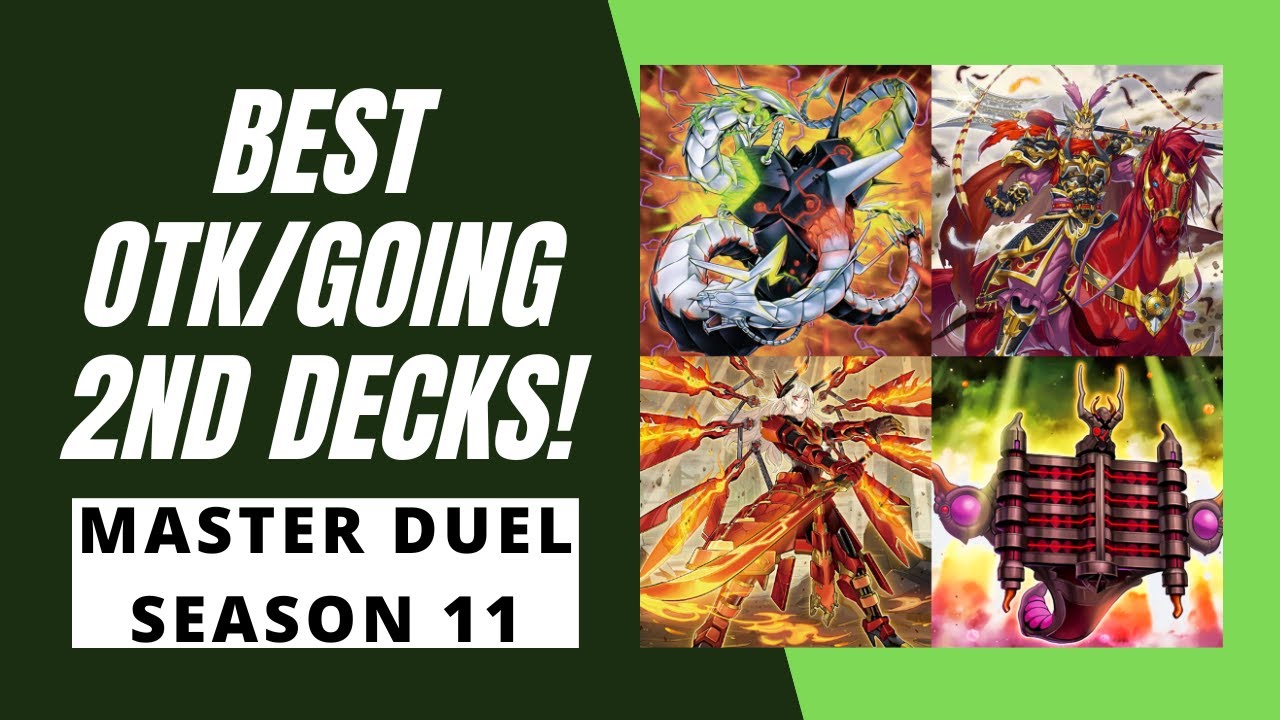 Master Duel Best Going 2nd/OTK Decks! - YouTube
