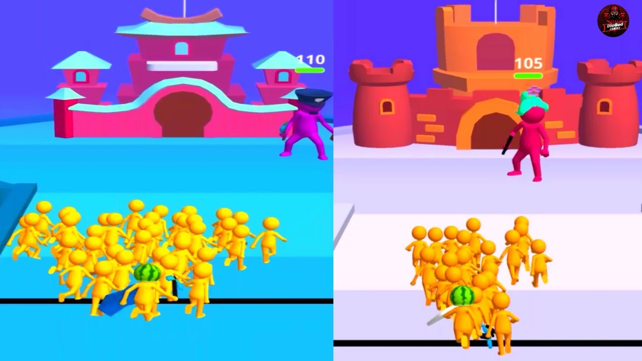 Join & Clash |Join Clash 3D Gameplay || Part-8 ||Join and clash Gameplay 2023 || Levels- 51-55 ...